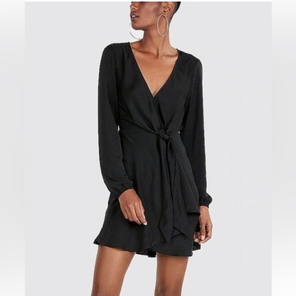 Express | Dresses | Express Midi Dress Long Sleeve | Poshmark